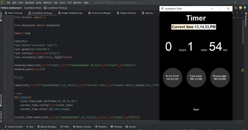 My Python project: Countdown Timer with Bell Ringing | Usman Ali posted ... My Python project: Countdown Timer with Bell Ringing | Usman Ali posted ...
