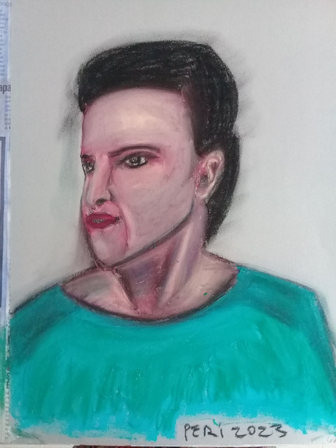 Perihan Altanlar on LinkedIn: self portrait 2023 soft pastel works on paper Perihan Altanlar on LinkedIn: self portrait 2023 soft pastel works on paper