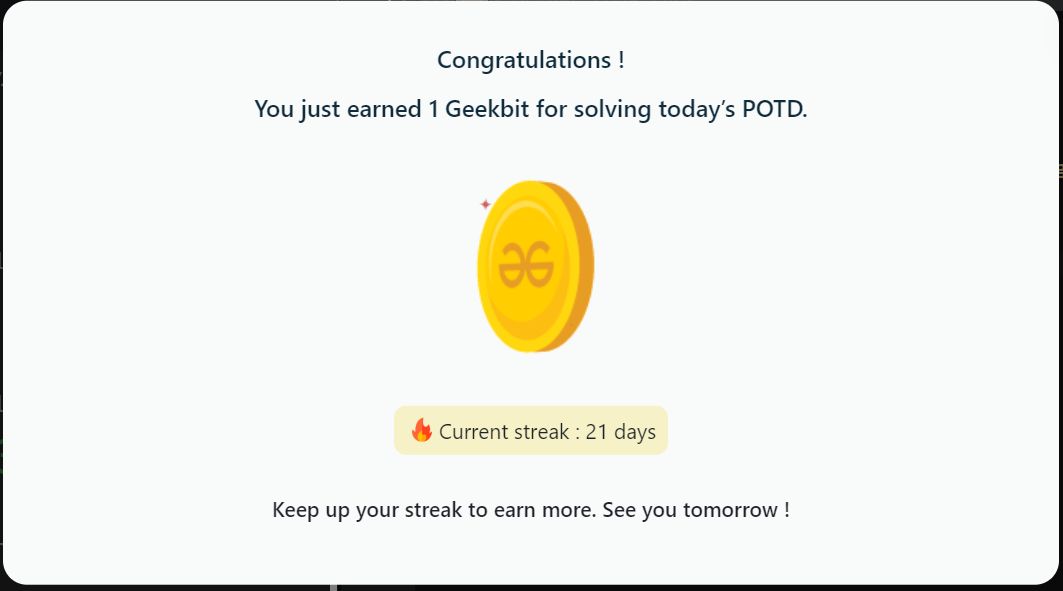 Ganesh Shete on LinkedIn: #100daysofcode #100daysofcode #leetcode # ... Ganesh Shete on LinkedIn: #100daysofcode #100daysofcode #leetcode # ...