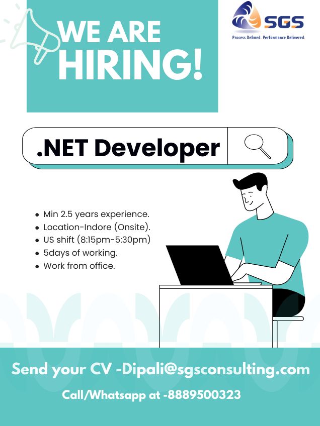 Hr Dipali Pachori on LinkedIn: #hiring #dotnetdeveloper #dotnetcore # ... Hr Dipali Pachori on LinkedIn: #hiring #dotnetdeveloper #dotnetcore # ...
