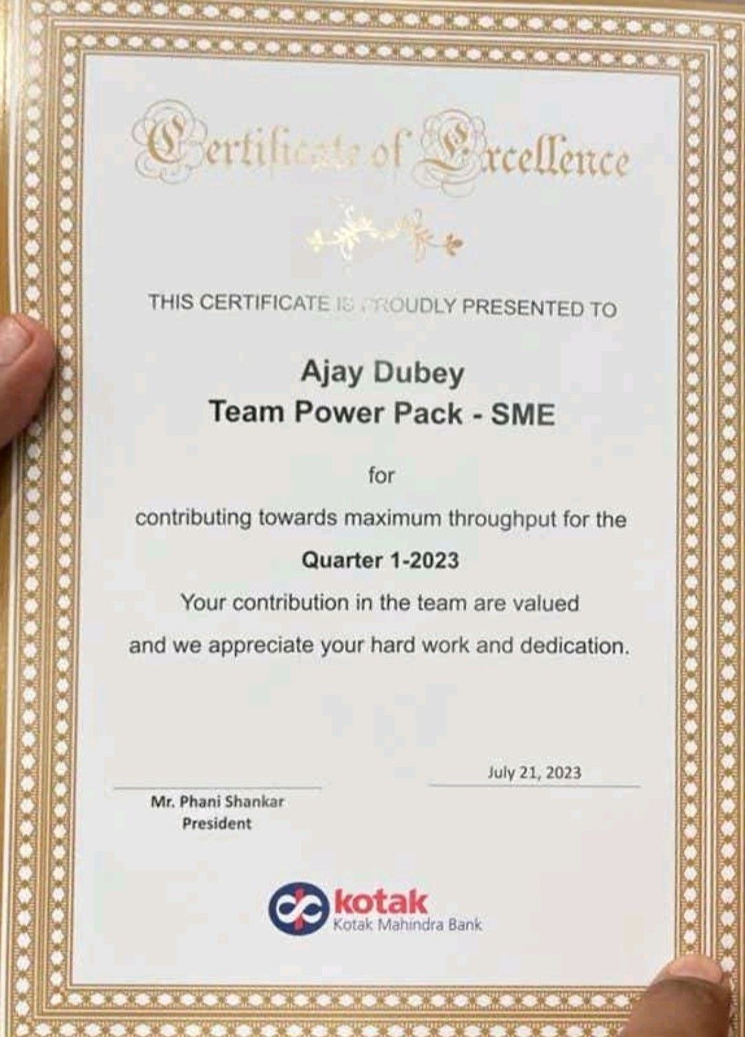 Ajay Dubey on LinkedIn: #appreciation #gratitude #teamwork #achievement ... Ajay Dubey on LinkedIn: #appreciation #gratitude #teamwork #achievement ...