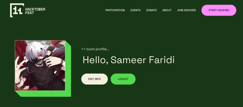 Sameer Faridi 🇮🇳 on LinkedIn: #hacktoberfest #openspurce #github #developer Sameer Faridi 🇮🇳 on LinkedIn: #hacktoberfest #openspurce #github #developer