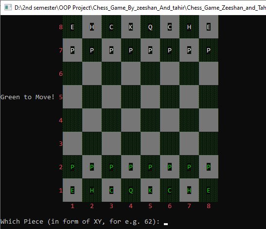 Zeeshan Ahmad on LinkedIn: #chessgame #cplusplus #oop # ... Zeeshan Ahmad on LinkedIn: #chessgame #cplusplus #oop # ...