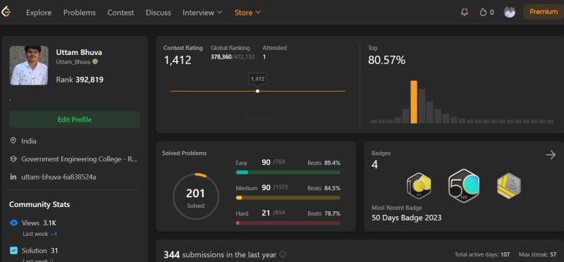 Uttam Bhuva on LinkedIn: #leetcode2023 #leetcode2023 #leetcodejourney # ... Uttam Bhuva on LinkedIn: #leetcode2023 #leetcode2023 #leetcodejourney # ...