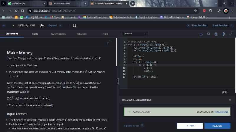 Aayush Talukdar on LinkedIn: #codechef #codingchallenge #pythoncoding # ... Aayush Talukdar on LinkedIn: #codechef #codingchallenge #pythoncoding # ...