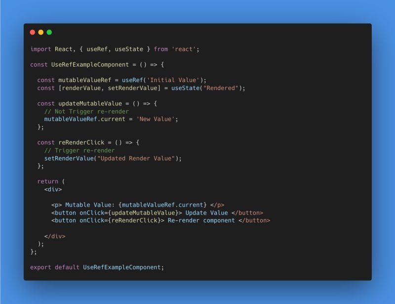 Salman A. on LinkedIn: #reacttips #useref #reactdevelopment # ... Salman A. on LinkedIn: #reacttips #useref #reactdevelopment # ...