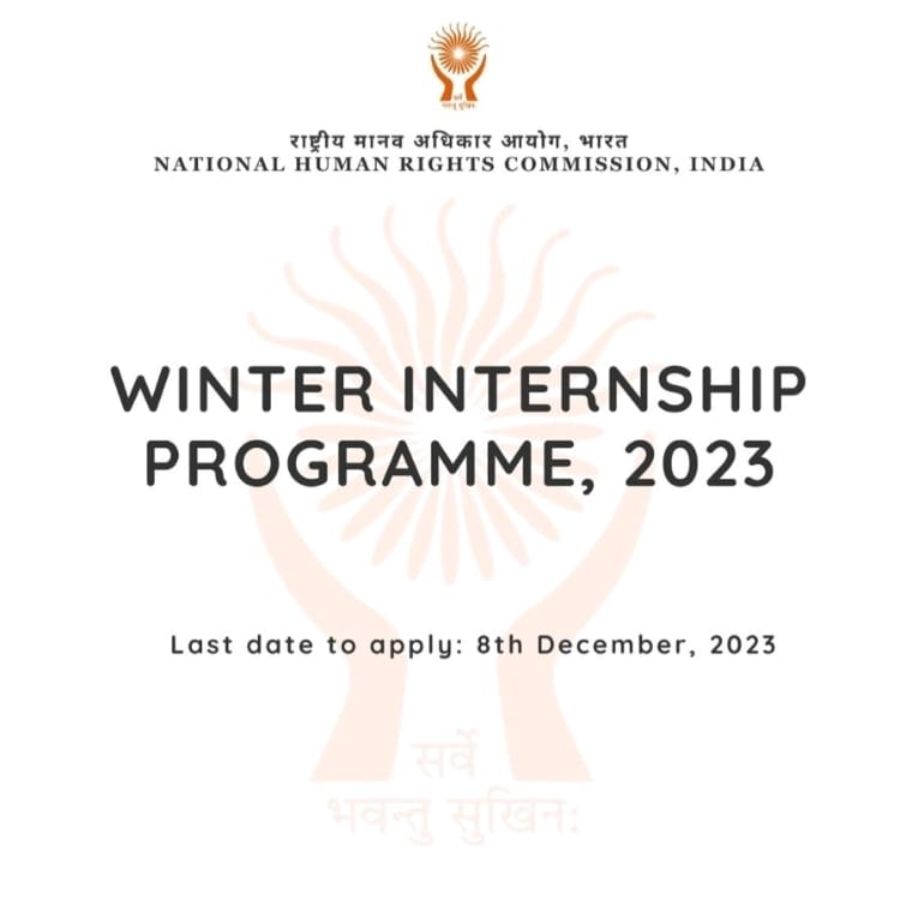 Adyasha Sahoo on LinkedIn: #governmentinternships #lawinternship #nhrc ... Adyasha Sahoo on LinkedIn: #governmentinternships #lawinternship #nhrc ...