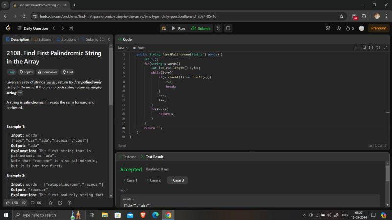 #100daysofcode #leetcode #codingchallenge #day25 #algorithm ... #100daysofcode #leetcode #codingchallenge #day25 #algorithm ...
