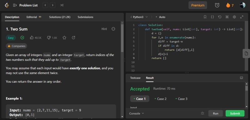 Ahmad Uzair on LinkedIn: #100daysofcode #python #data #twosum # ... Ahmad Uzair on LinkedIn: #100daysofcode #python #data #twosum # ...