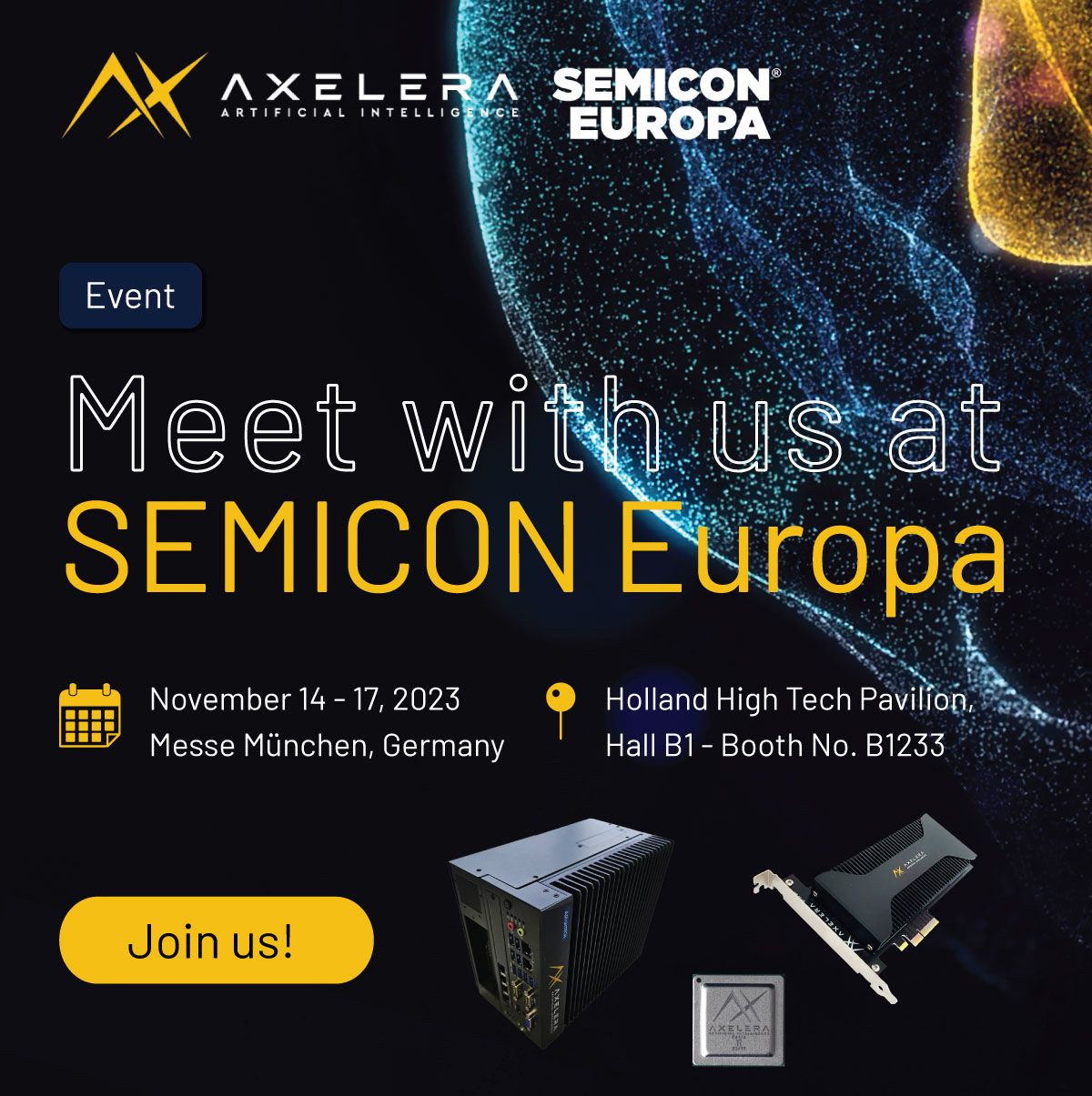 Axelera AI on LinkedIn: #semiconeuropa #munich #semiconductor Axelera AI on LinkedIn: #semiconeuropa #munich #semiconductor