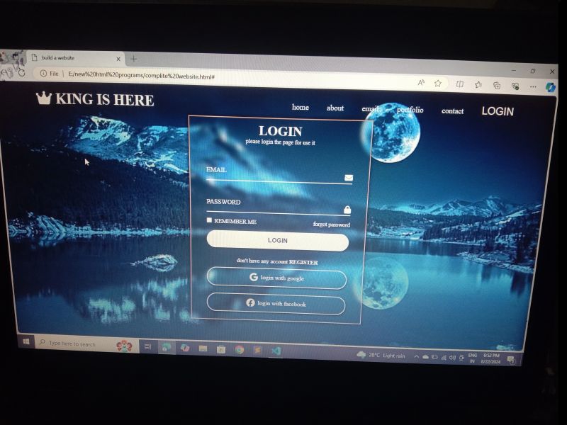 Nasir Husain on LinkedIn: HTML, CSS login page Nasir Husain on LinkedIn: HTML, CSS login page
