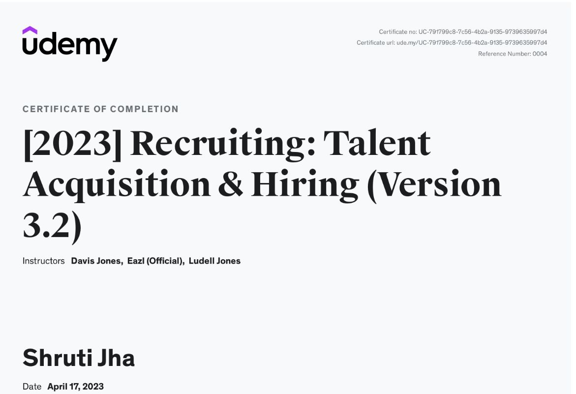 Shruti Jha on LinkedIn: #udemy #udemycourse #hrcourses # ... Shruti Jha on LinkedIn: #udemy #udemycourse #hrcourses # ...