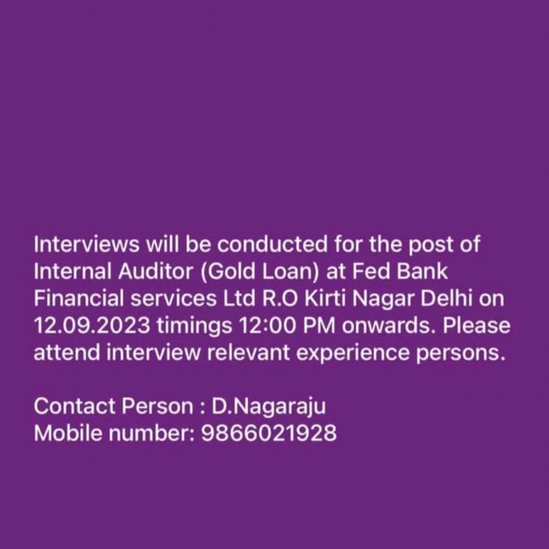 Mohit Sharma on LinkedIn: #internalaudit #goldloan Mohit Sharma on LinkedIn: #internalaudit #goldloan