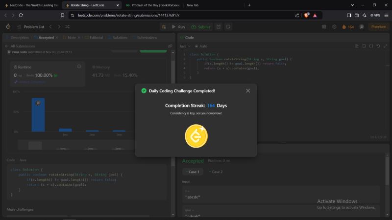 Paras Joshi on LinkedIn: #java #leetcode #geeksforgeeks #problemsolving ... Paras Joshi on LinkedIn: #java #leetcode #geeksforgeeks #problemsolving ...