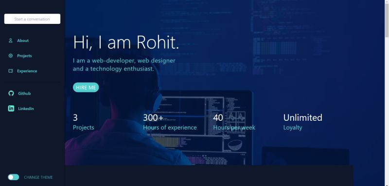Rohit Raj on LinkedIn: #webdevelopment #react #tailwindcss #portfolio # ... Rohit Raj on LinkedIn: #webdevelopment #react #tailwindcss #portfolio # ...