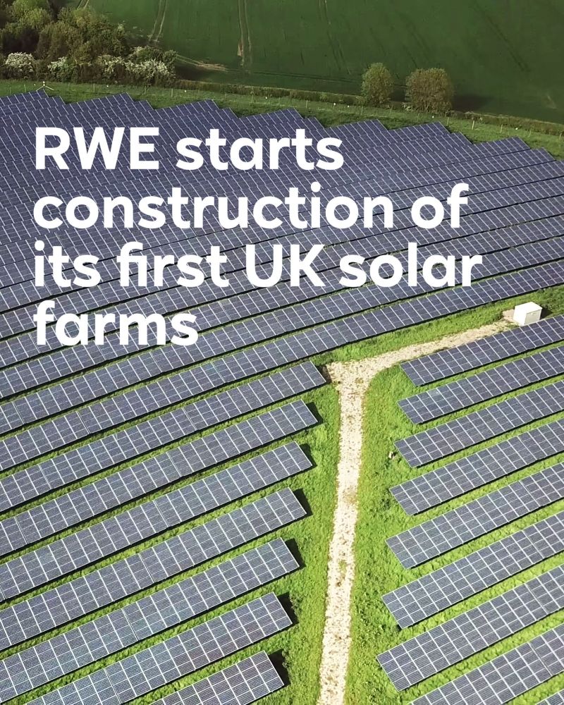 RWE on LinkedIn: RWE starts construction of its first UK solar farms, a ... RWE on LinkedIn: RWE starts construction of its first UK solar farms, a ...