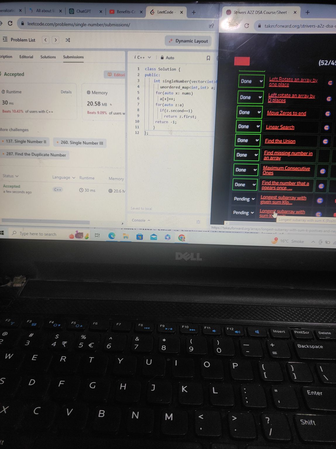 Completed Striver's DSA challenge | Arun Kushwaha posted on the topic ... Completed Striver's DSA challenge | Arun Kushwaha posted on the topic ...