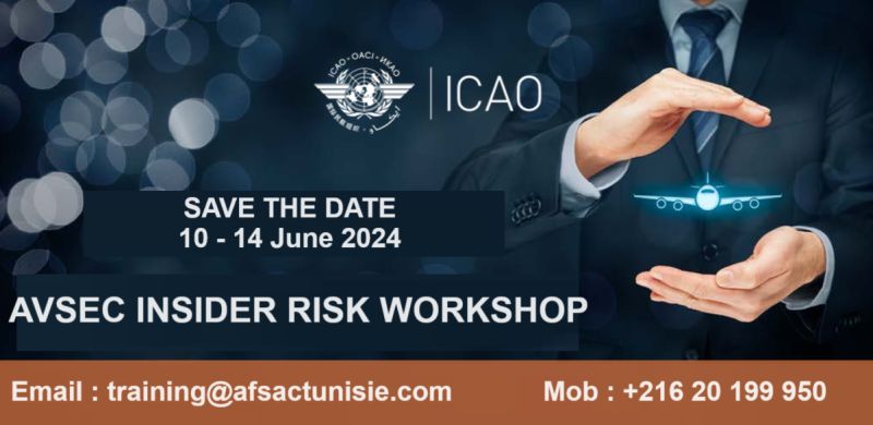 AFSAC ICAO ASTC TUNISIA on LinkedIn: ICAO AVSEC Insider Risk Workshop ... AFSAC ICAO ASTC TUNISIA on LinkedIn: ICAO AVSEC Insider Risk Workshop ...