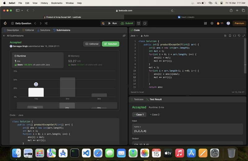 Sarvagya singh on LinkedIn: #leetcode #problemsolving #arrays # ... Sarvagya singh on LinkedIn: #leetcode #problemsolving #arrays # ...