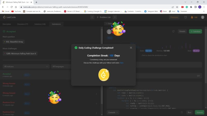 Anuj Mittal on LinkedIn: #leetcode #100daysofcodeing #dsa Anuj Mittal on LinkedIn: #leetcode #100daysofcodeing #dsa