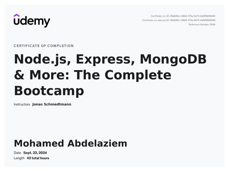 Mohamed Abdelaziem on LinkedIn: #nodejs #mongodb #express # ... Mohamed Abdelaziem on LinkedIn: #nodejs #mongodb #express # ...