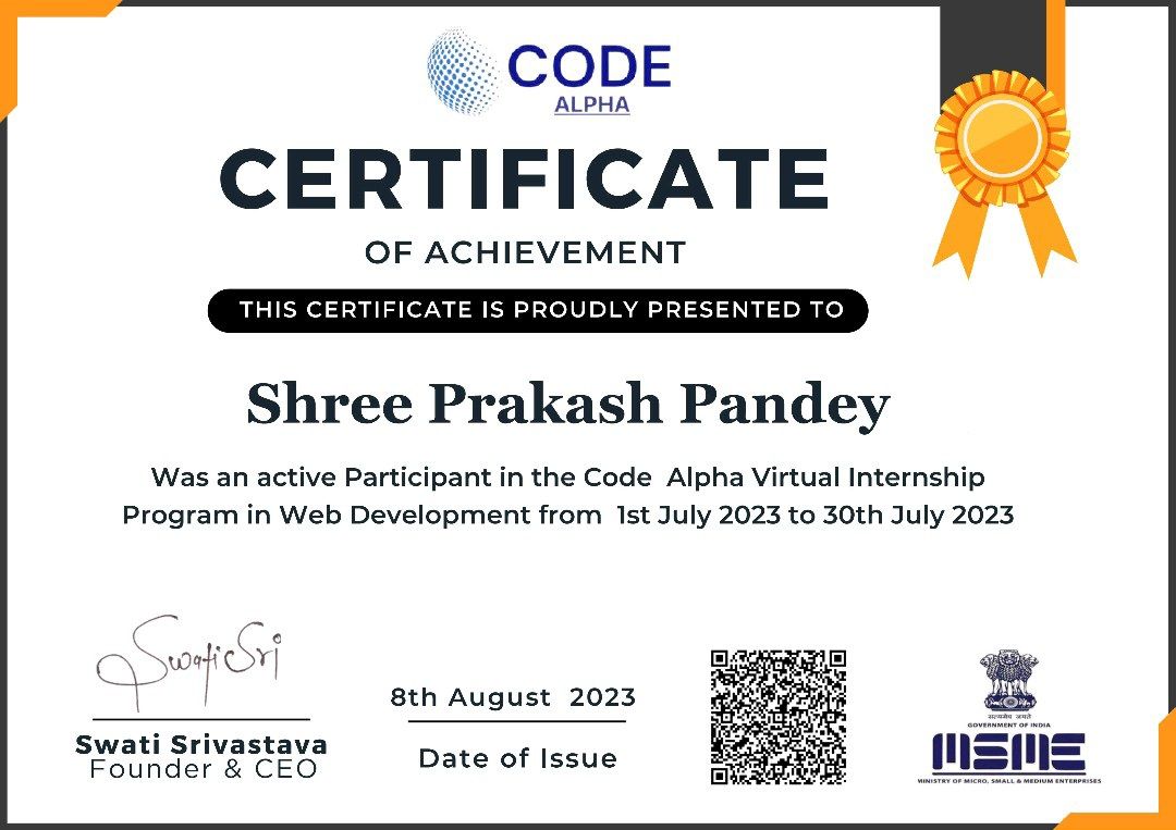 Shree Prakash Pandey on LinkedIn: #thaankuuu Shree Prakash Pandey on LinkedIn: #thaankuuu