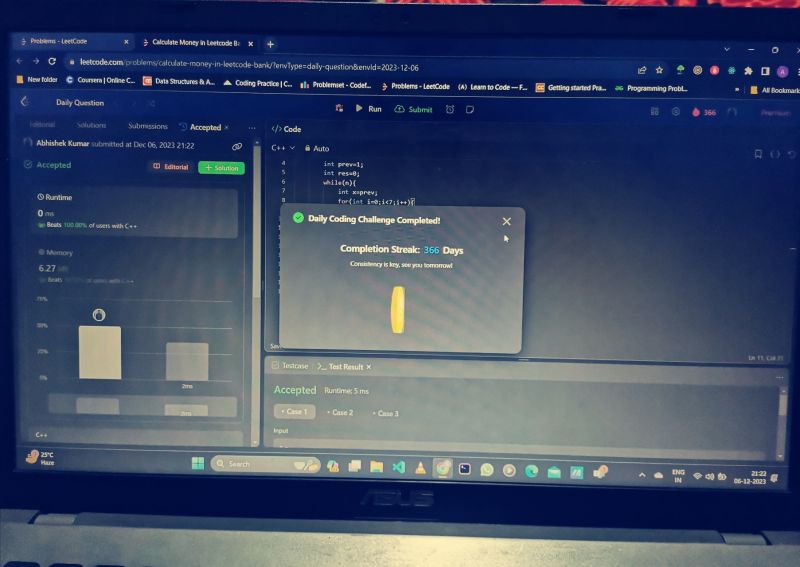 Abhishek Kumar on LinkedIn: #leetcodechallenge #leetcode Abhishek Kumar on LinkedIn: #leetcodechallenge #leetcode