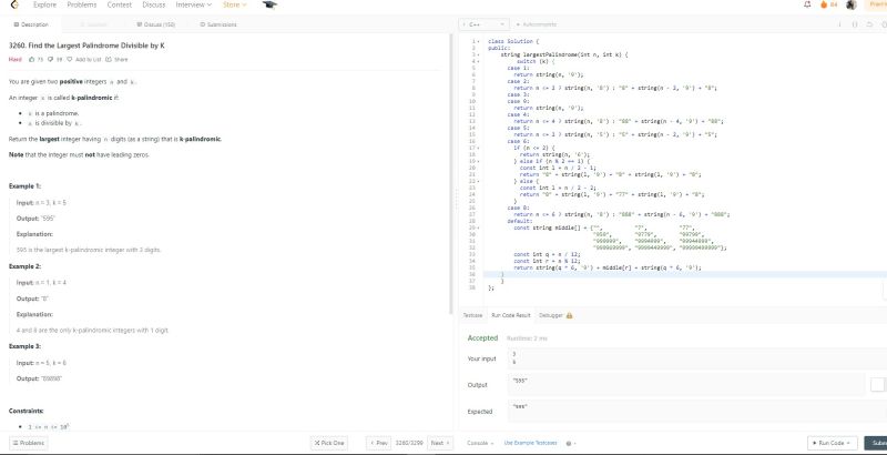 Gopal Awasthi on LinkedIn: Day 74 /75 Of my Leetcode Problem Solving ... Gopal Awasthi on LinkedIn: Day 74 /75 Of my Leetcode Problem Solving ...