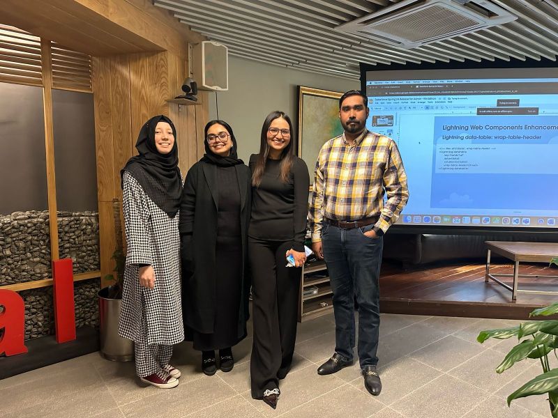 Sundus Shahbaz on LinkedIn: #salesforceislamabad #salesforcecommunity # ... Sundus Shahbaz on LinkedIn: #salesforceislamabad #salesforcecommunity # ...