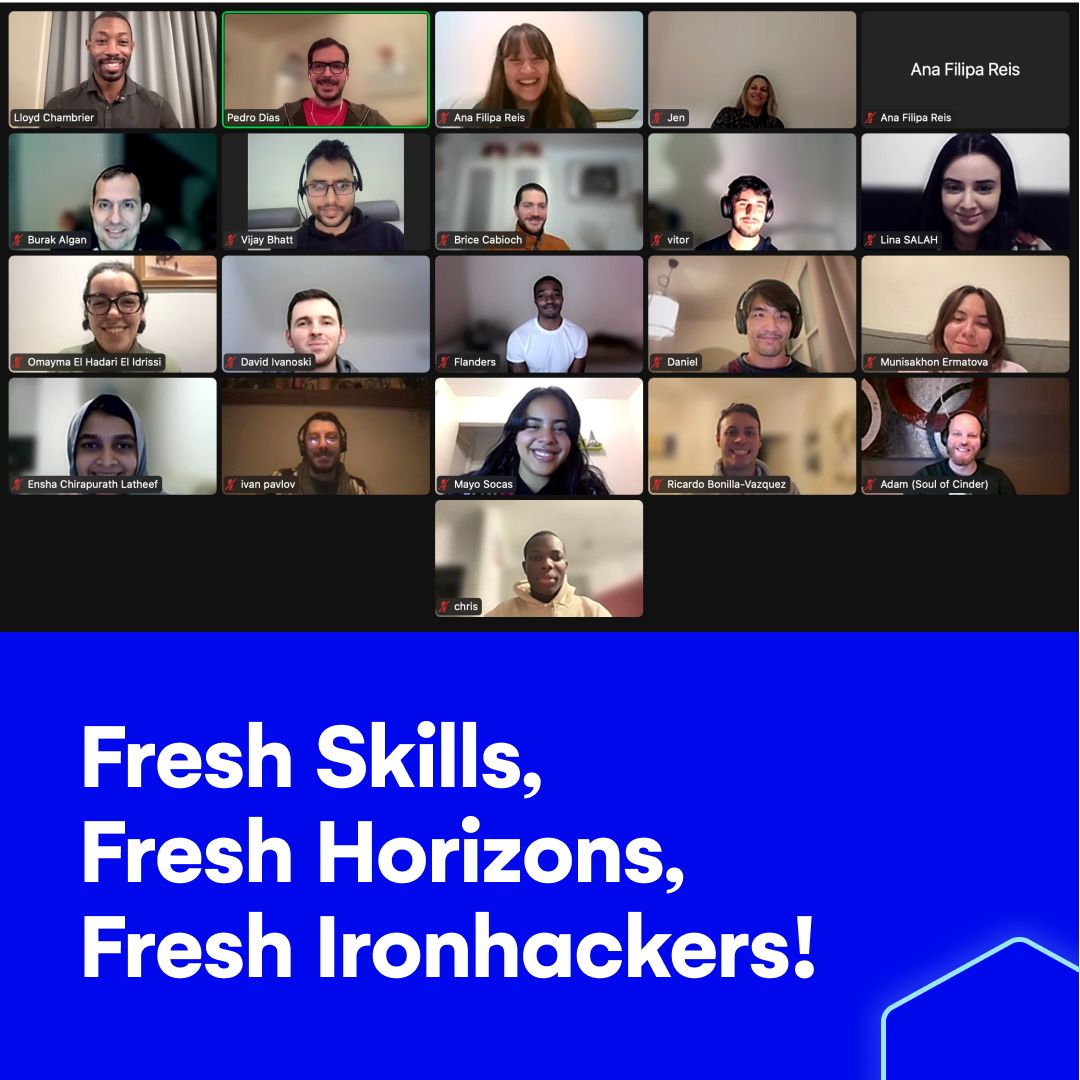 Ironhack Netherlands on LinkedIn: #ironhack #ironhackers # ... Ironhack Netherlands on LinkedIn: #ironhack #ironhackers # ...