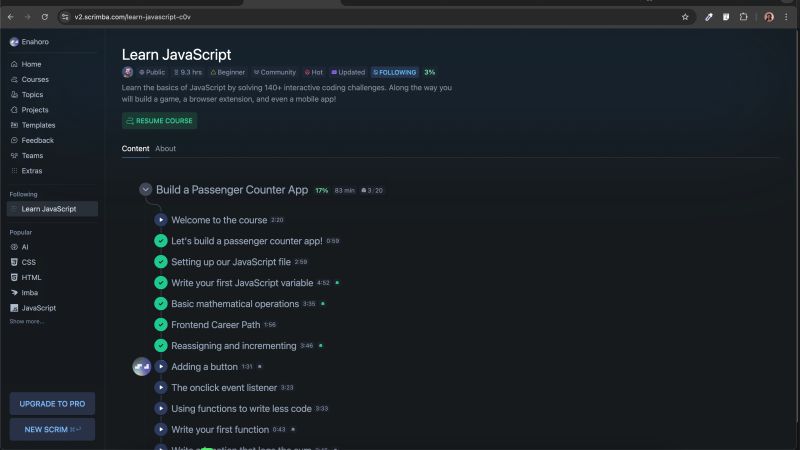 Omowunmi Enahoro on LinkedIn: #javascript #coding #learnprogramming # ... Omowunmi Enahoro on LinkedIn: #javascript #coding #learnprogramming # ...