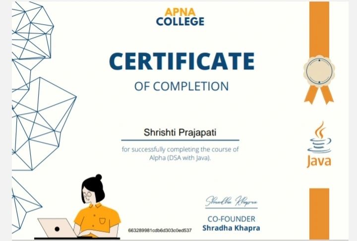Shrishti Prajapati on LinkedIn: #datastructures #algorithms #java # ... Shrishti Prajapati on LinkedIn: #datastructures #algorithms #java # ...