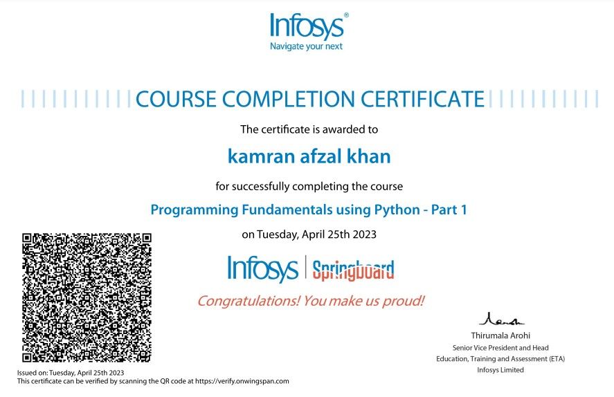 Kamran Afzal Khan on LinkedIn: #python #programming #share Kamran Afzal Khan on LinkedIn: #python #programming #share