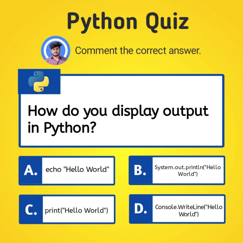 #python #pythonquiz #codingchallenge #learnpython #techlearning… | M ... #python #pythonquiz #codingchallenge #learnpython #techlearning… | M ...