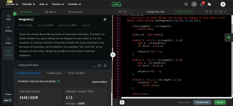 Sujay Gangan on LinkedIn: #techlearning #geeksforgeeks #codingchallenge ... Sujay Gangan on LinkedIn: #techlearning #geeksforgeeks #codingchallenge ...