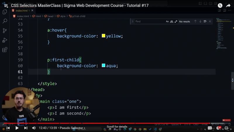 Learned CSS selectors from Sigma Web Development Course | Kamlakant ... Learned CSS selectors from Sigma Web Development Course | Kamlakant ...