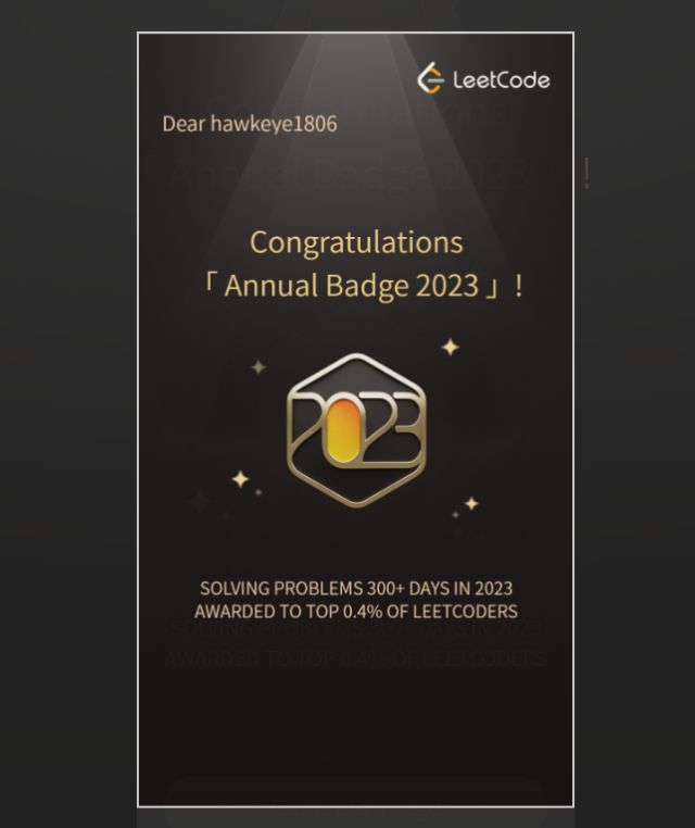Earned LeetCode 365+ Days Badge on DSA problem-solving | Piyush Kumar ... Earned LeetCode 365+ Days Badge on DSA problem-solving | Piyush Kumar ...