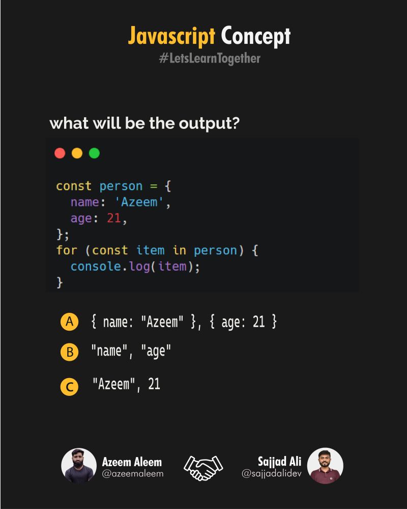 Sajjad Ali on LinkedIn: #javascript #coding #webdevelopment # ... Sajjad Ali on LinkedIn: #javascript #coding #webdevelopment # ...