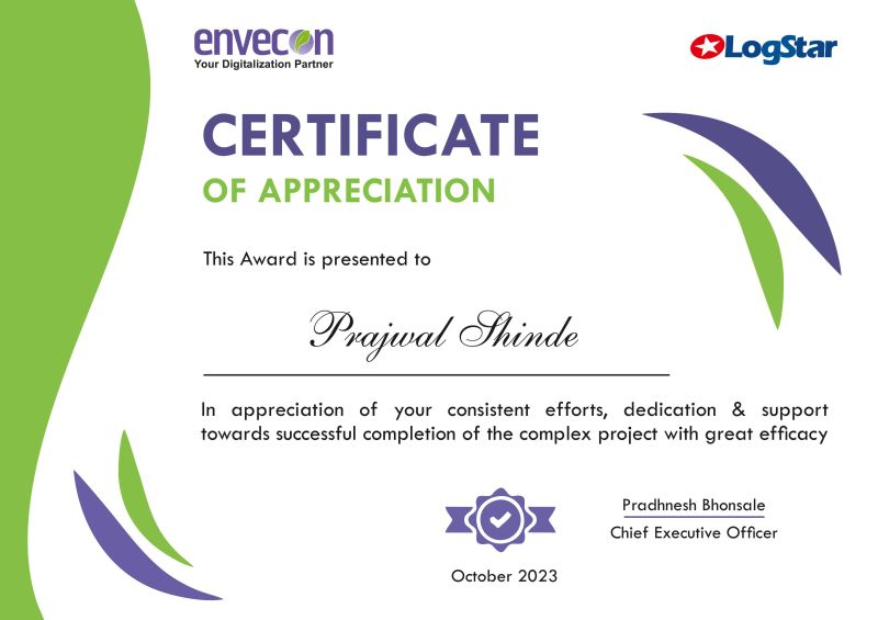 Prajwal Shinde on LinkedIn: #appreciation #dedication # ... Prajwal Shinde on LinkedIn: #appreciation #dedication # ...
