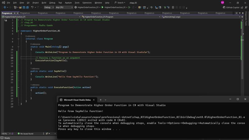 Madhu Gawde on LinkedIn: #programmer #coding #dotnet #visualstudio #csharp Madhu Gawde on LinkedIn: #programmer #coding #dotnet #visualstudio #csharp