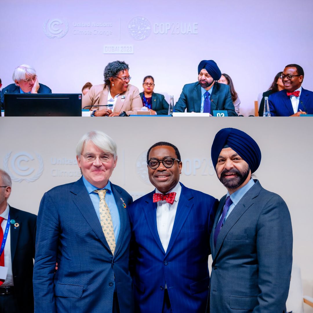 Adeyemi Matthew on LinkedIn: COP28: AfDB, International Partners Commit ... Adeyemi Matthew on LinkedIn: COP28: AfDB, International Partners Commit ...