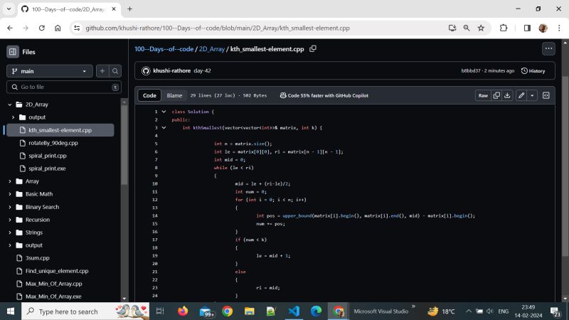 Khushi Rathore on LinkedIn: #100daysofcode #codingchallenge #algorithm ... Khushi Rathore on LinkedIn: #100daysofcode #codingchallenge #algorithm ...