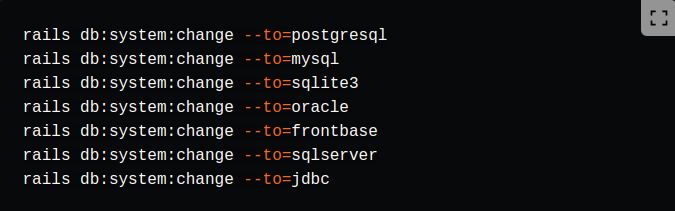 How to change databases with Ruby on Rails | Alef Oliveira posted on ... How to change databases with Ruby on Rails | Alef Oliveira posted on ...