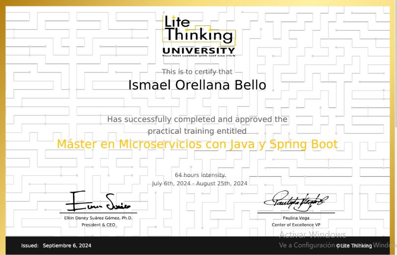Ismael Orellana Bello on LinkedIn: #java #spring #docker #kubernetes # ... Ismael Orellana Bello on LinkedIn: #java #spring #docker #kubernetes # ...