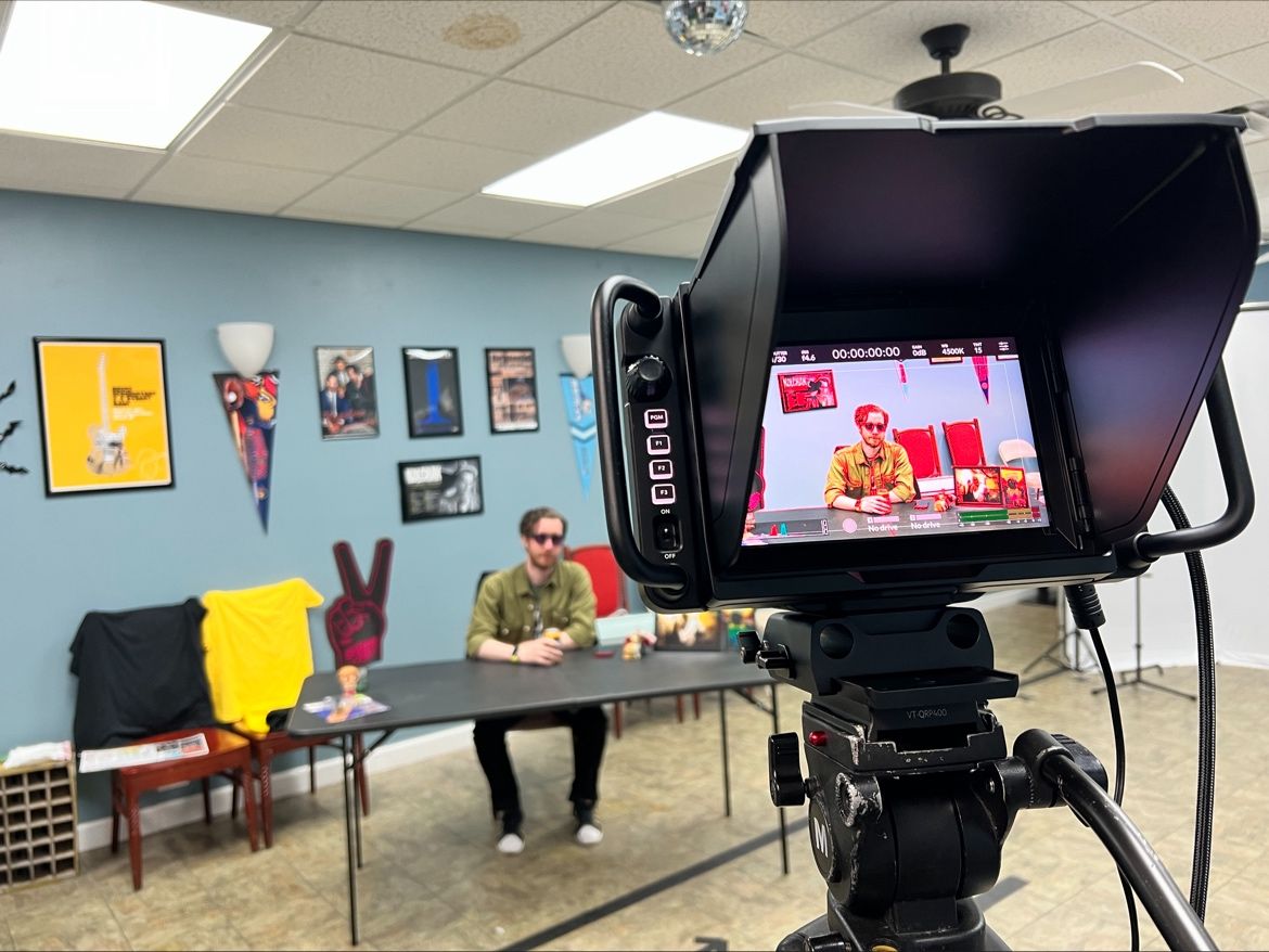 Setting up in advance at On Base Productions before tomorrow’s massive ... Setting up in advance at On Base Productions before tomorrow’s massive ...