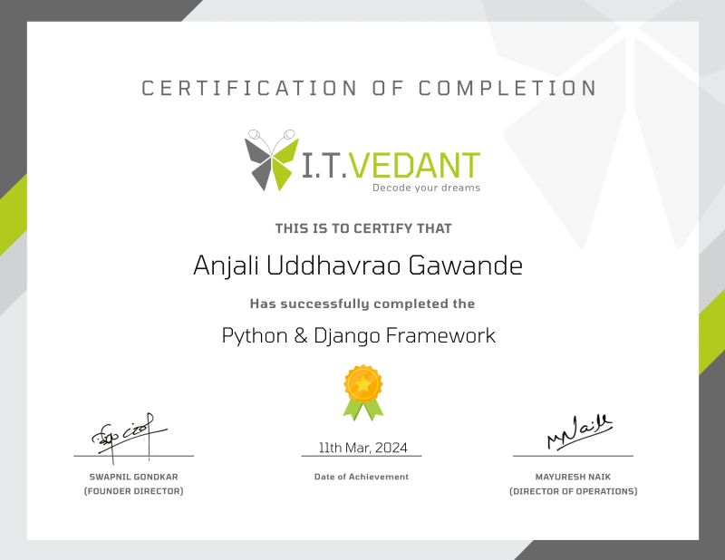 Anjali Gawande on LinkedIn: #pythonprogramming #pythonlearning # ... Anjali Gawande on LinkedIn: #pythonprogramming #pythonlearning # ...
