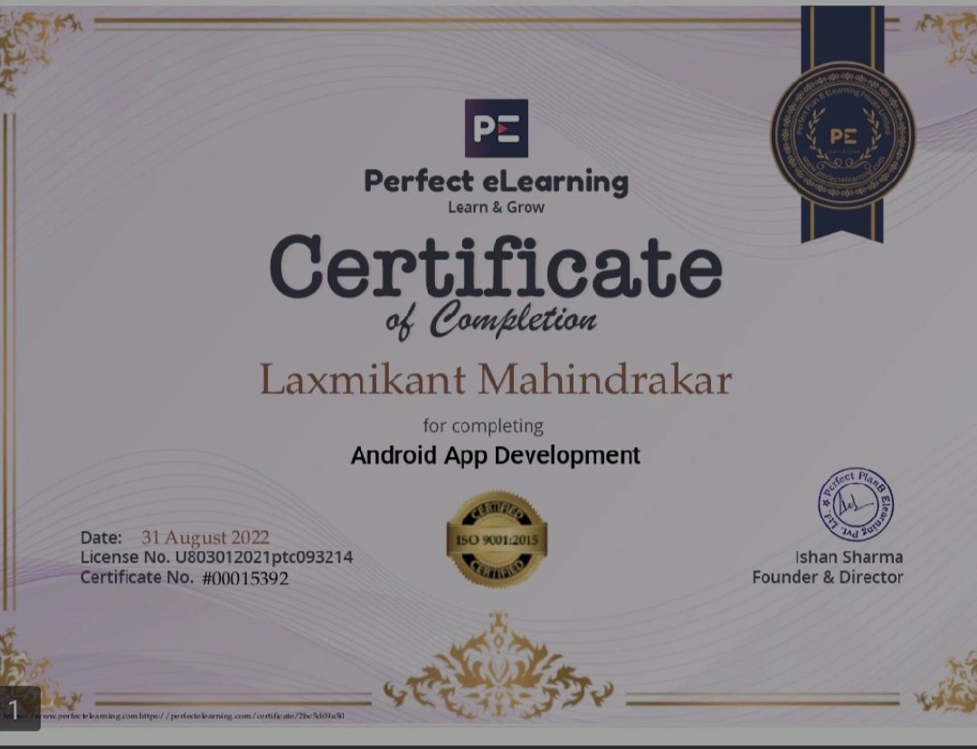 Laxmikant Mahindrakar on LinkedIn: #androiddevelopment # ... Laxmikant Mahindrakar on LinkedIn: #androiddevelopment # ...