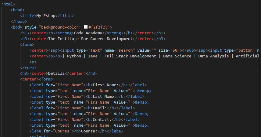 Madhu Kiran on LinkedIn: Hi, Connections, As a part of learning HTML ... Madhu Kiran on LinkedIn: Hi, Connections, As a part of learning HTML ...
