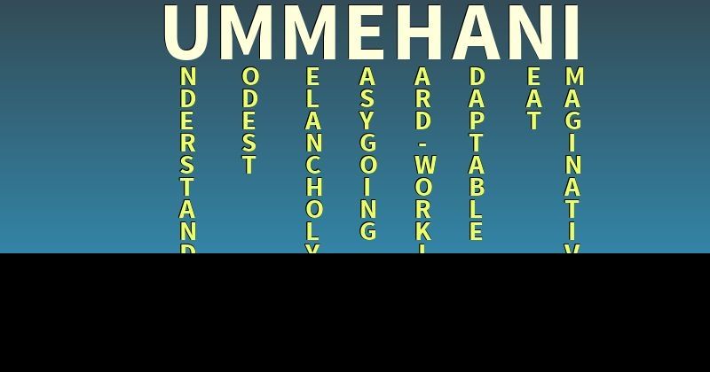 Umme Hani Bohra on LinkedIn: UMME HANI!! AREY YE KAISA NAME HAI, KITNA ... Umme Hani Bohra on LinkedIn: UMME HANI!! AREY YE KAISA NAME HAI, KITNA ...
