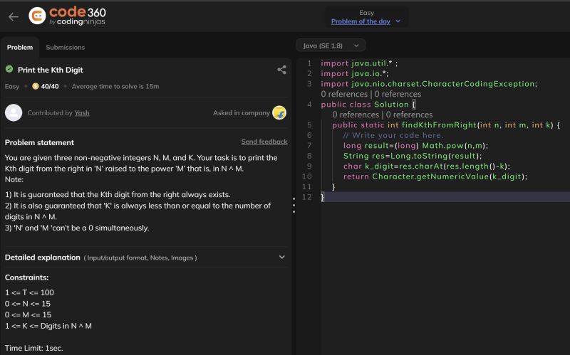 Aishwarya Bazzurla on LinkedIn: #coding #java #programming #challenge # ... Aishwarya Bazzurla on LinkedIn: #coding #java #programming #challenge # ...